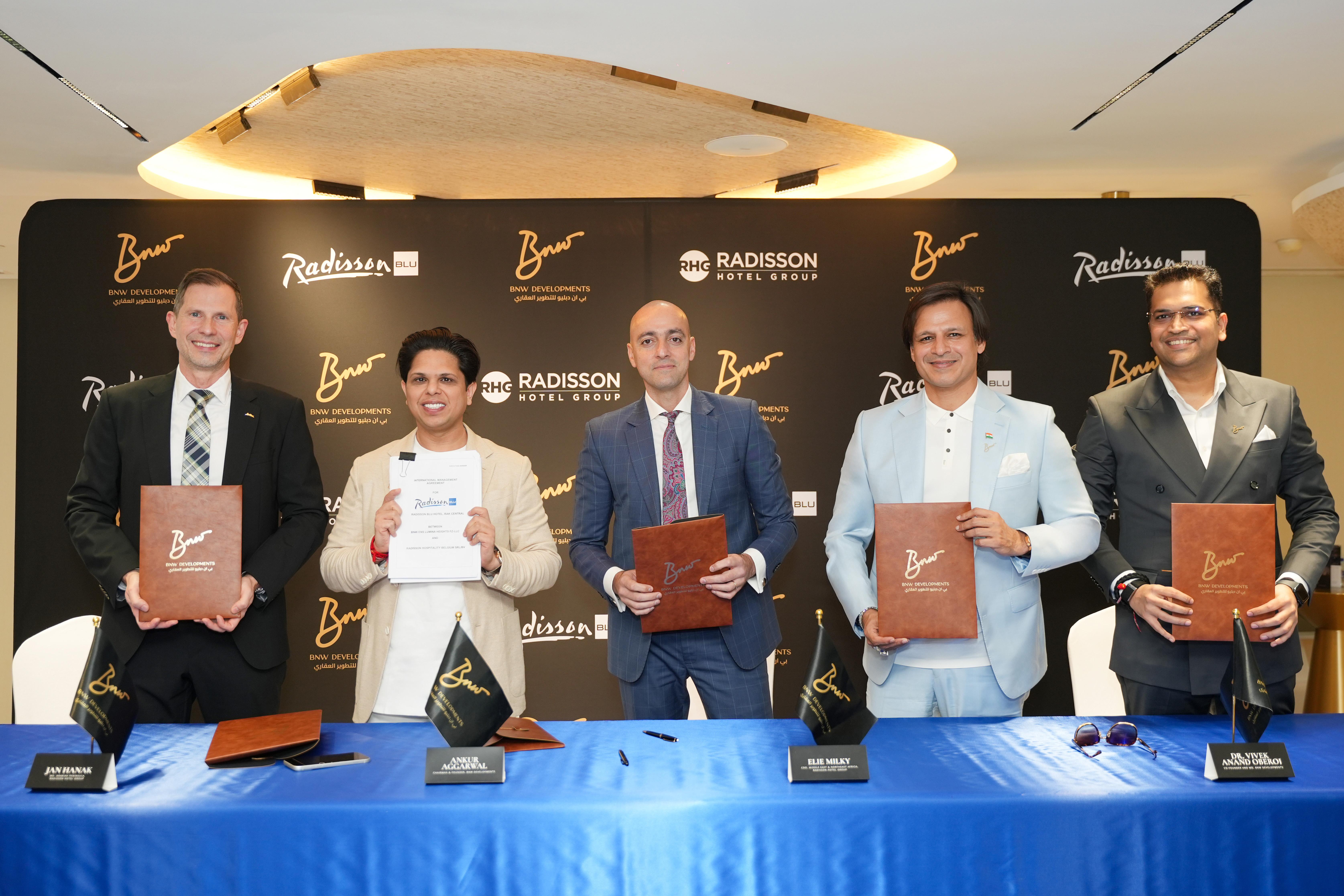 Radisson & BNW Developments join hands; sign new properties in Ras Al ...