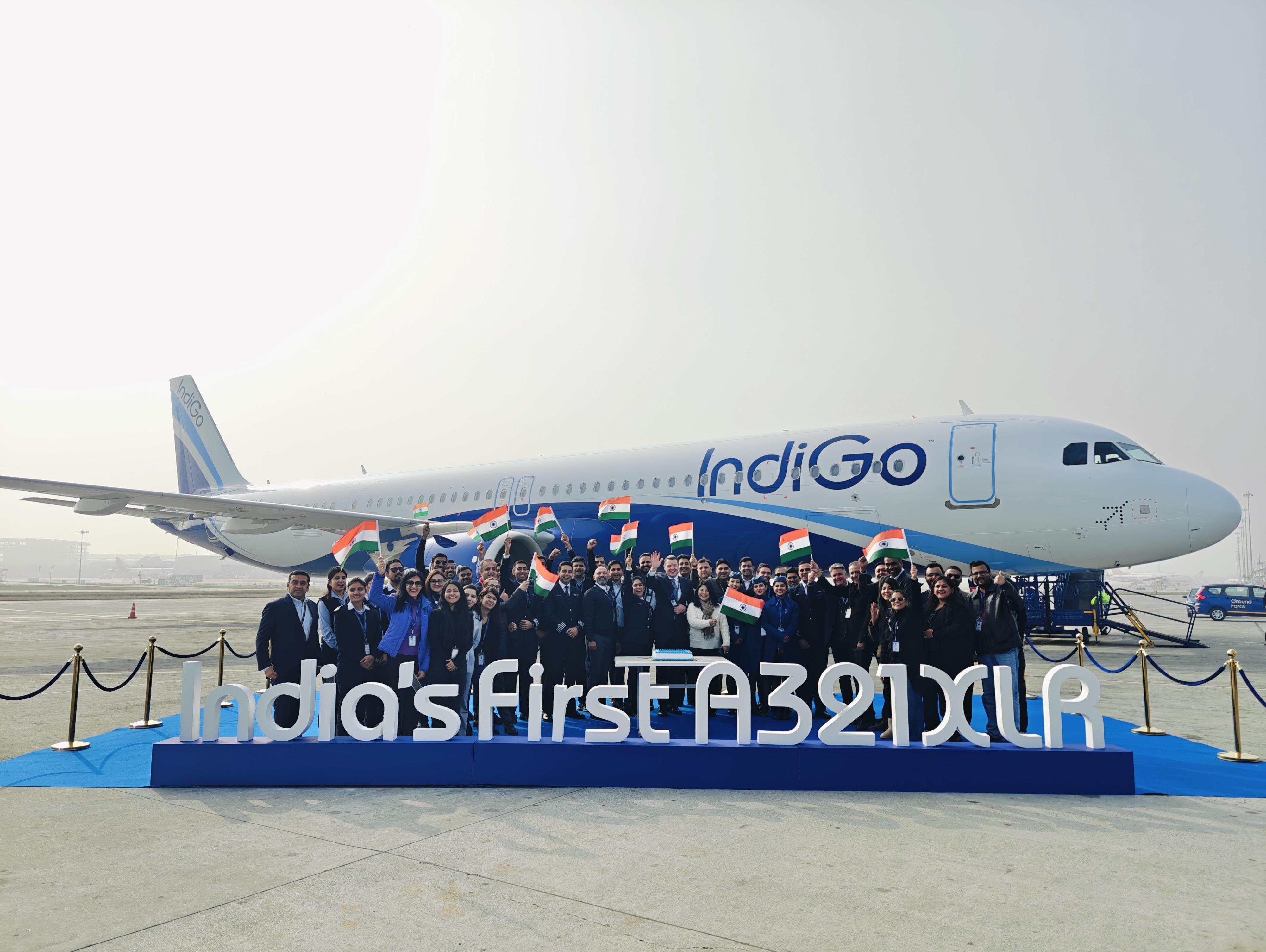 IndiGo welcomes India’s first Airbus A321XLR