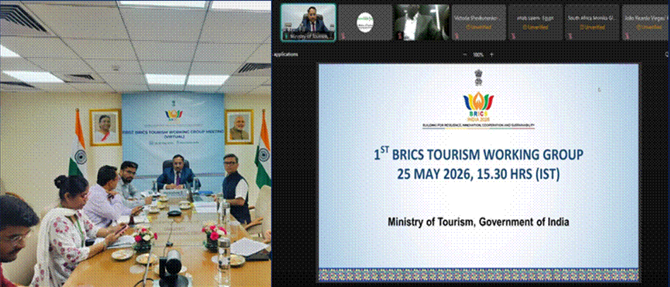 India chairs 1st BRICS 2026 Tourism Meet; focus on AI, sustainability ...