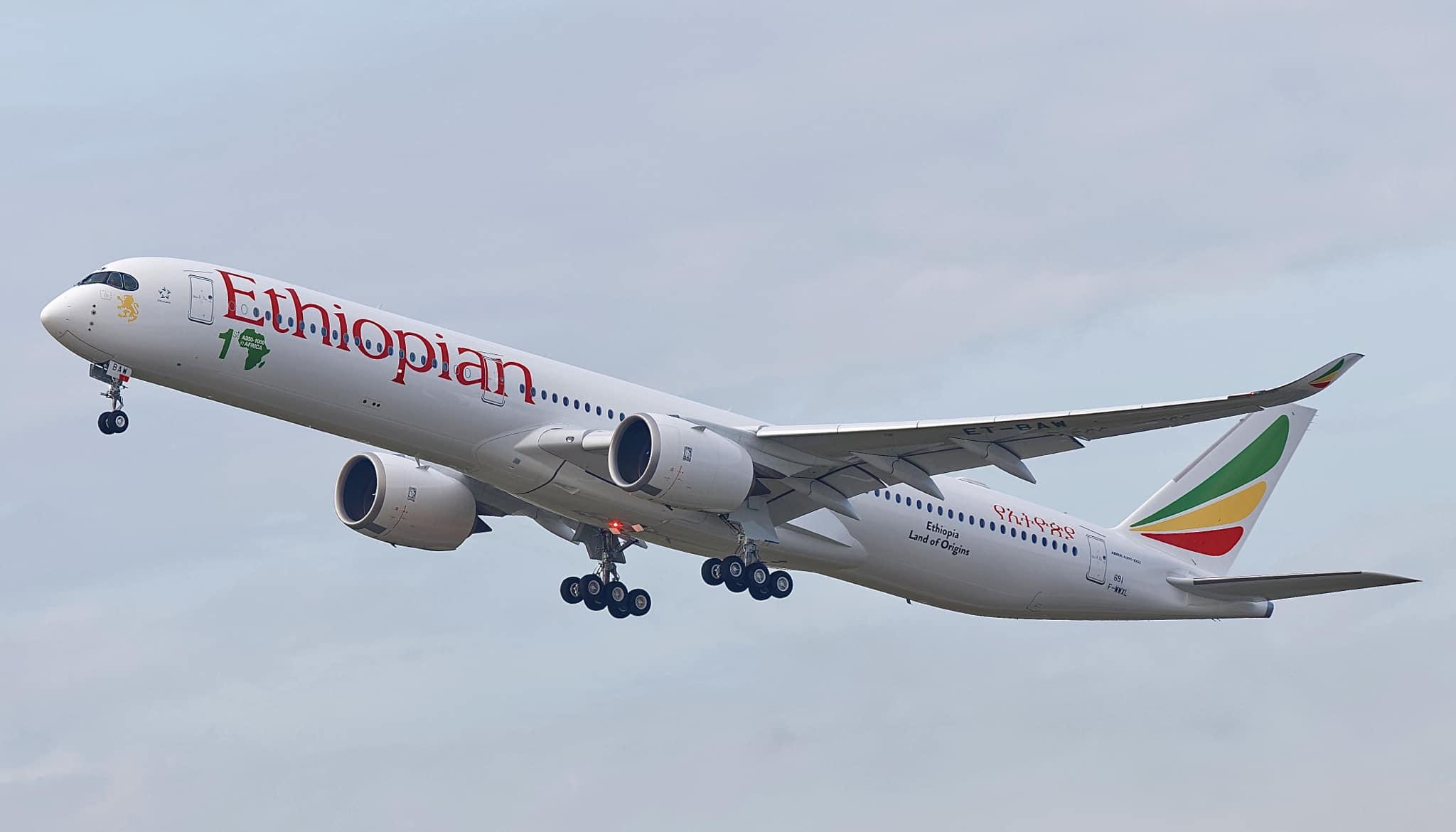 Ethiopian Airlines welcomes Africa’s First A350-1000 aircraft
