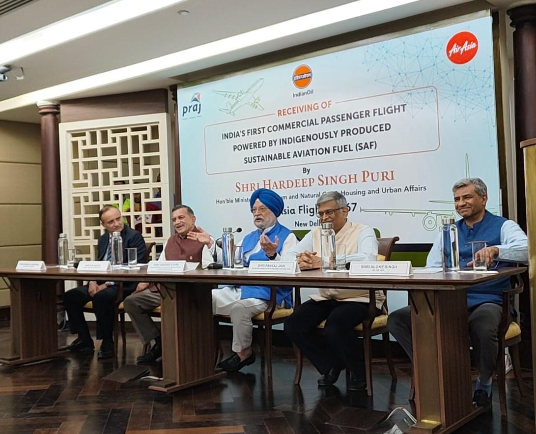 AirAsia India Operates India’s 1st Commercial Flight With Sustainable ...