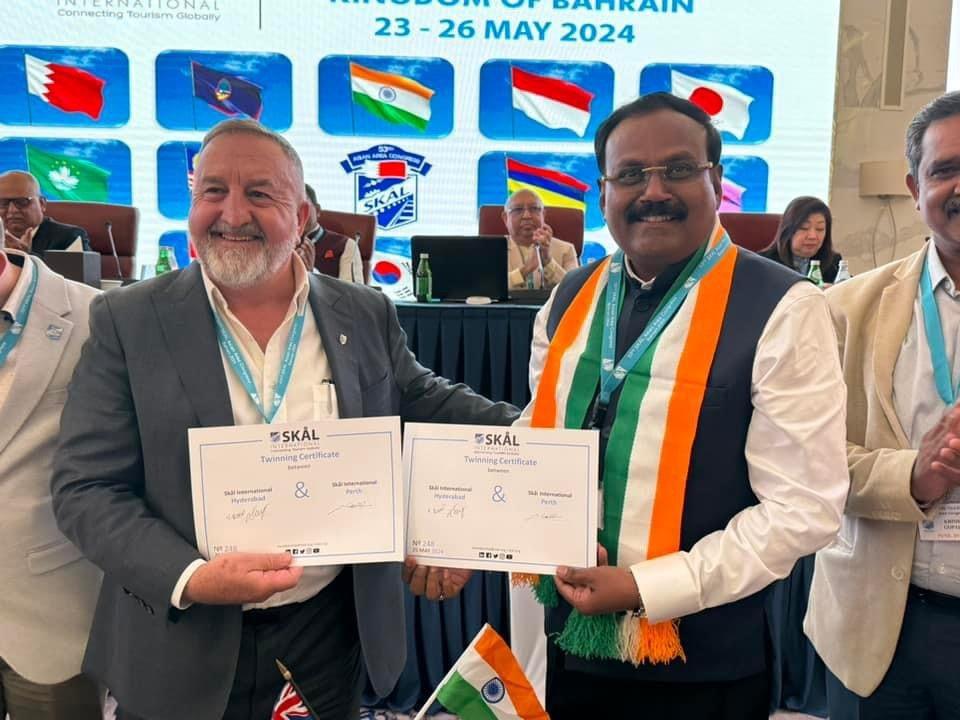 SKAL International in Hyderabad and Perth initiate “Twinning” to ...