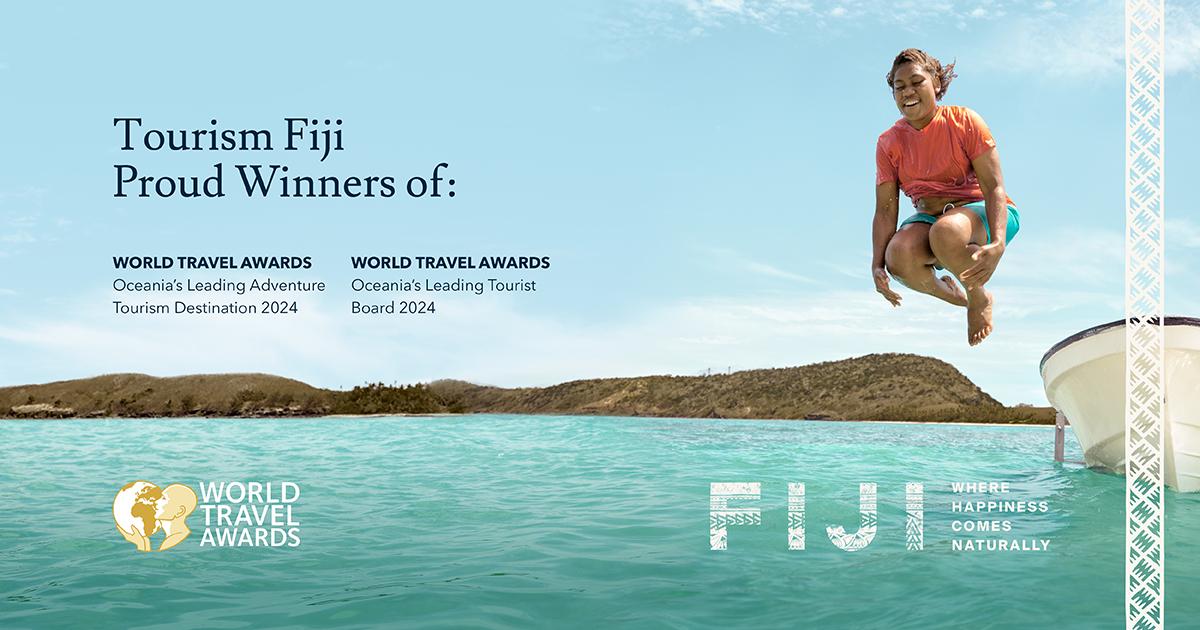 Fiji wins multiple awards at 2024 World Travel Awards