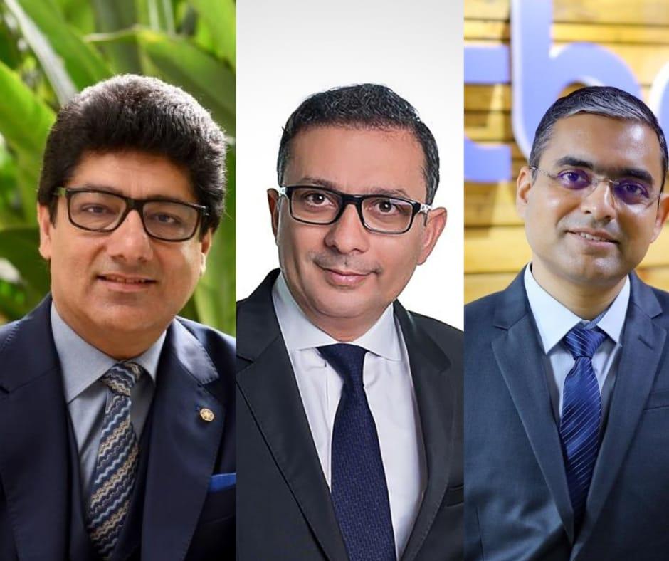 Puneet Chhatwal (IHCL), Gaurav Bhatnagar (TBO) & Zubin Karkaria (VFS ...